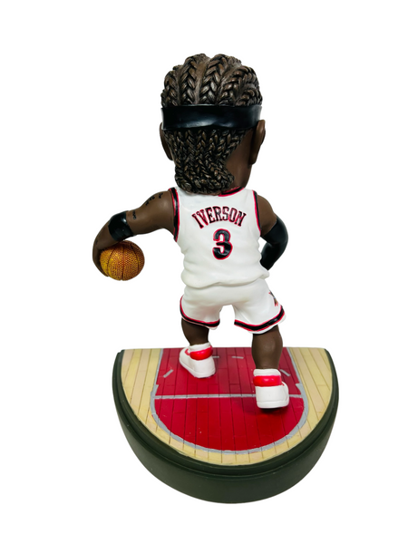 ALLEN IVERSON PHILADELPHIA 76ERS VINTAGE 2003 GAME BREAKER UPPER DECK ...