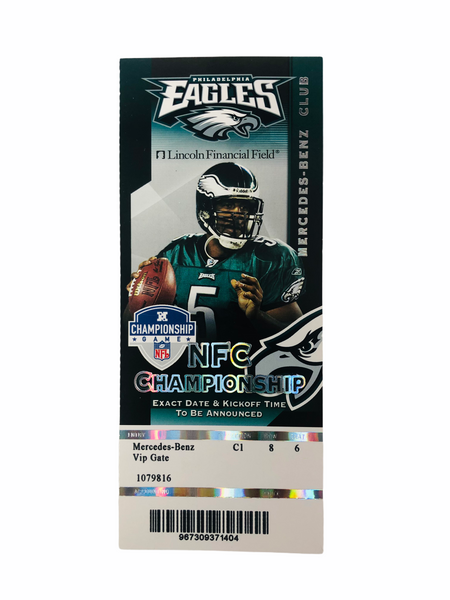 PHILADELPHIA EAGLES 2004 NFC CHAMPIONS GAME TICKET - Bucks County ...