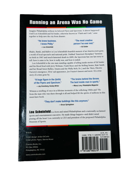 LOU SCHEINFELD PHILADELPHIA SPECTRUM FLYERS 2021 "BLADES, BANDS, AND B ...